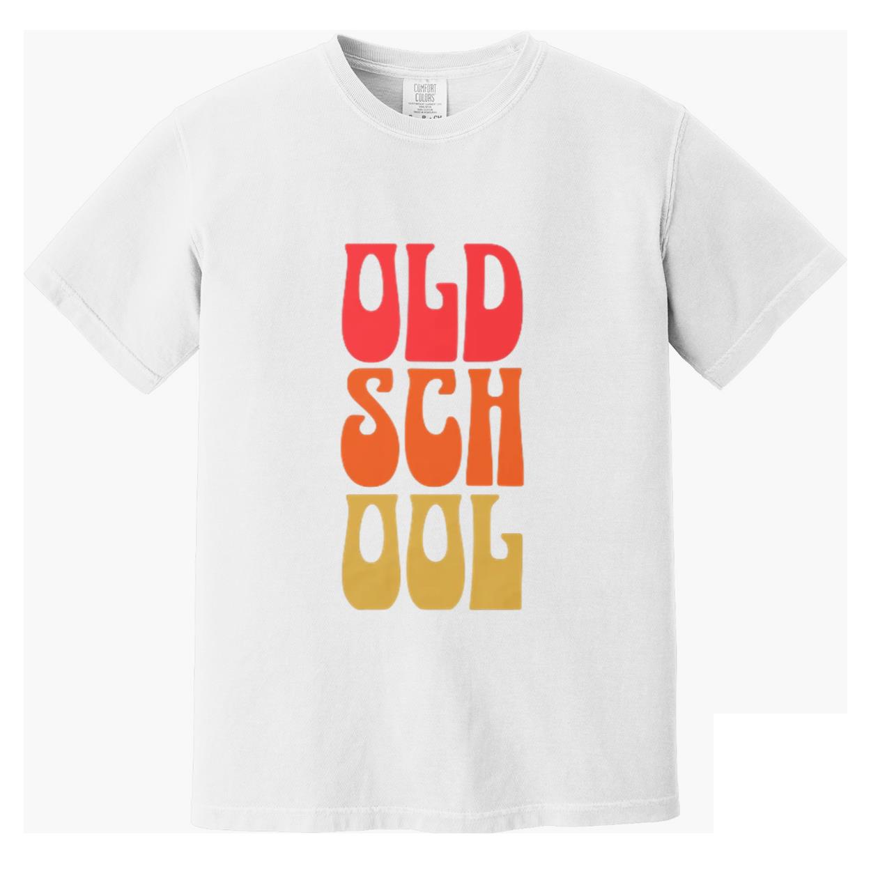 Cool And Classic Funny Old School Throwback Comfort Color T-Shirt, for ...