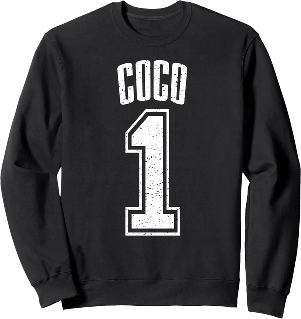 Cool And Cute Coco Supporter Number 1 Biggest Fan Unisex Crewneck ...