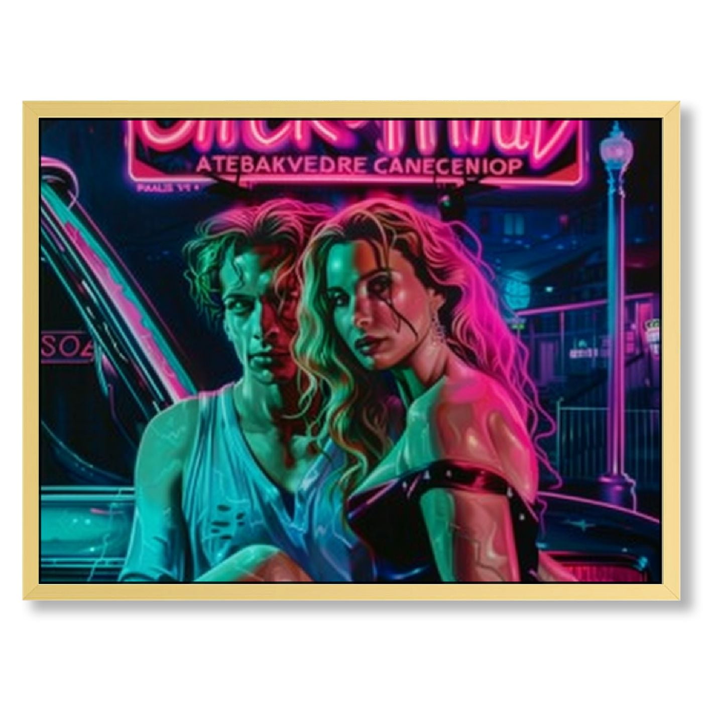 Cool Art Print Posters for Room - Matte Poster Frameless Gift - Walmart.com