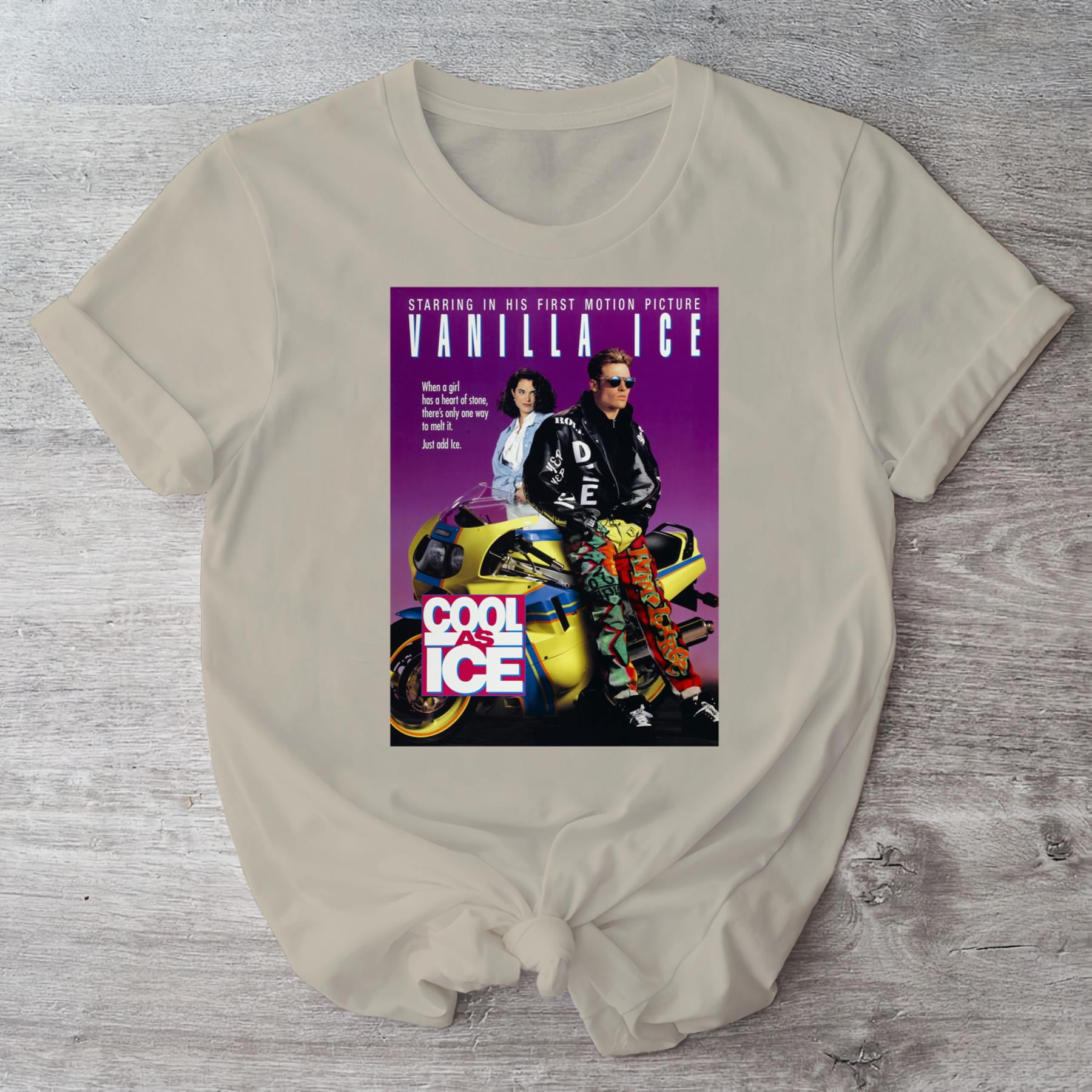 Cool As Ice T-Shirt New Small Med Large XL Cult Movie Vanilla-TH40728 ...