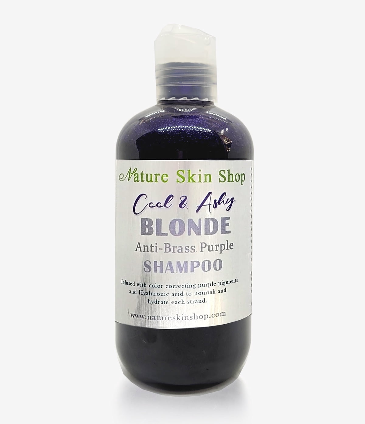 Cool & Ashy Blonde Anti-Brass Purple Shampoo - Walmart.com