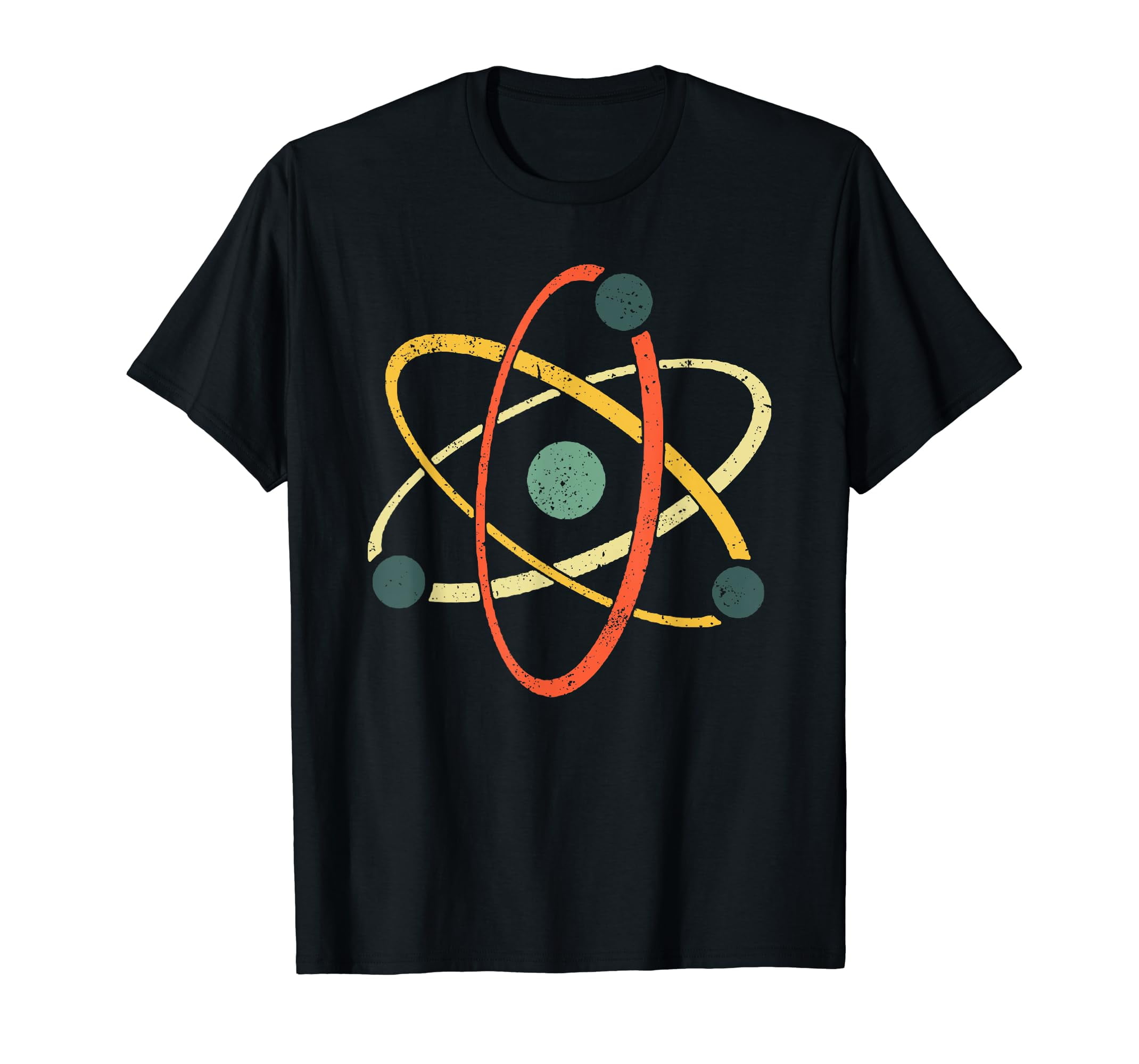Cool Atom Art Men Women Biology Physics Chemistry Teacher T-Shirt ...