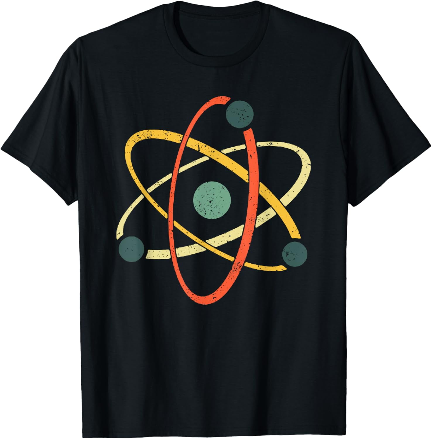 Cool Atom Art Men Women Biology Physics Chemistry Teacher T-Shirt ...