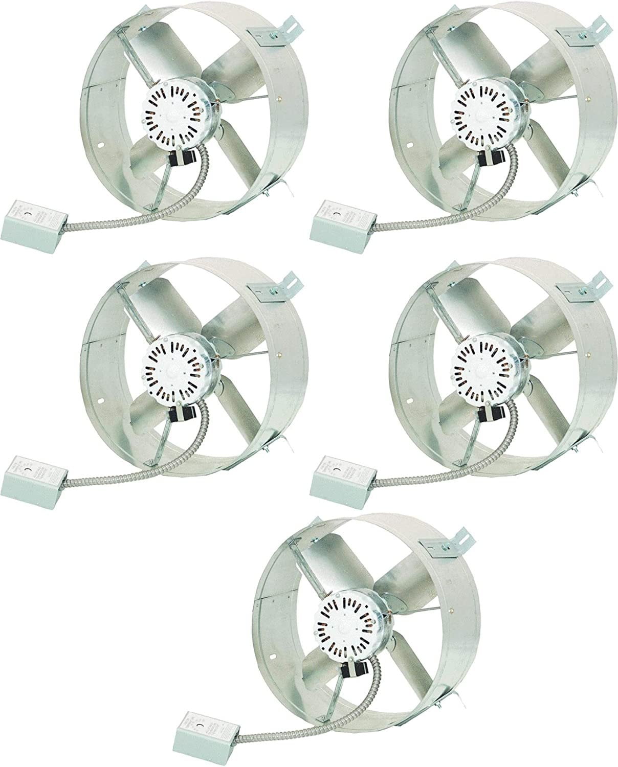 Cool Attic CX1500 Gable Mount Power Attic Ventilator with 2.6-Amp 60-Hz ...