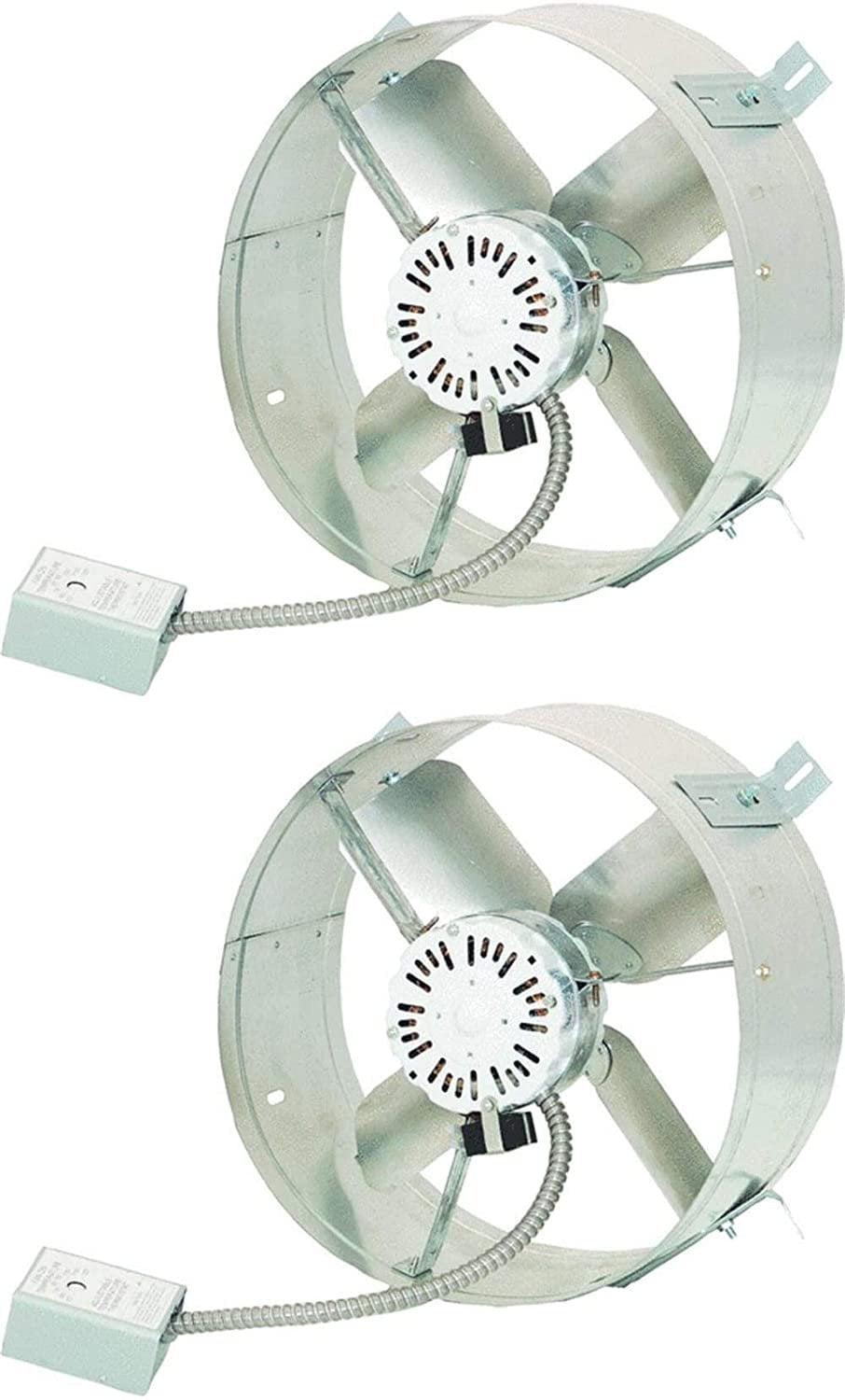 Cool Attic CX1500 Gable Mount Power Attic Ventilator with 2.6-Amp 60-Hz ...