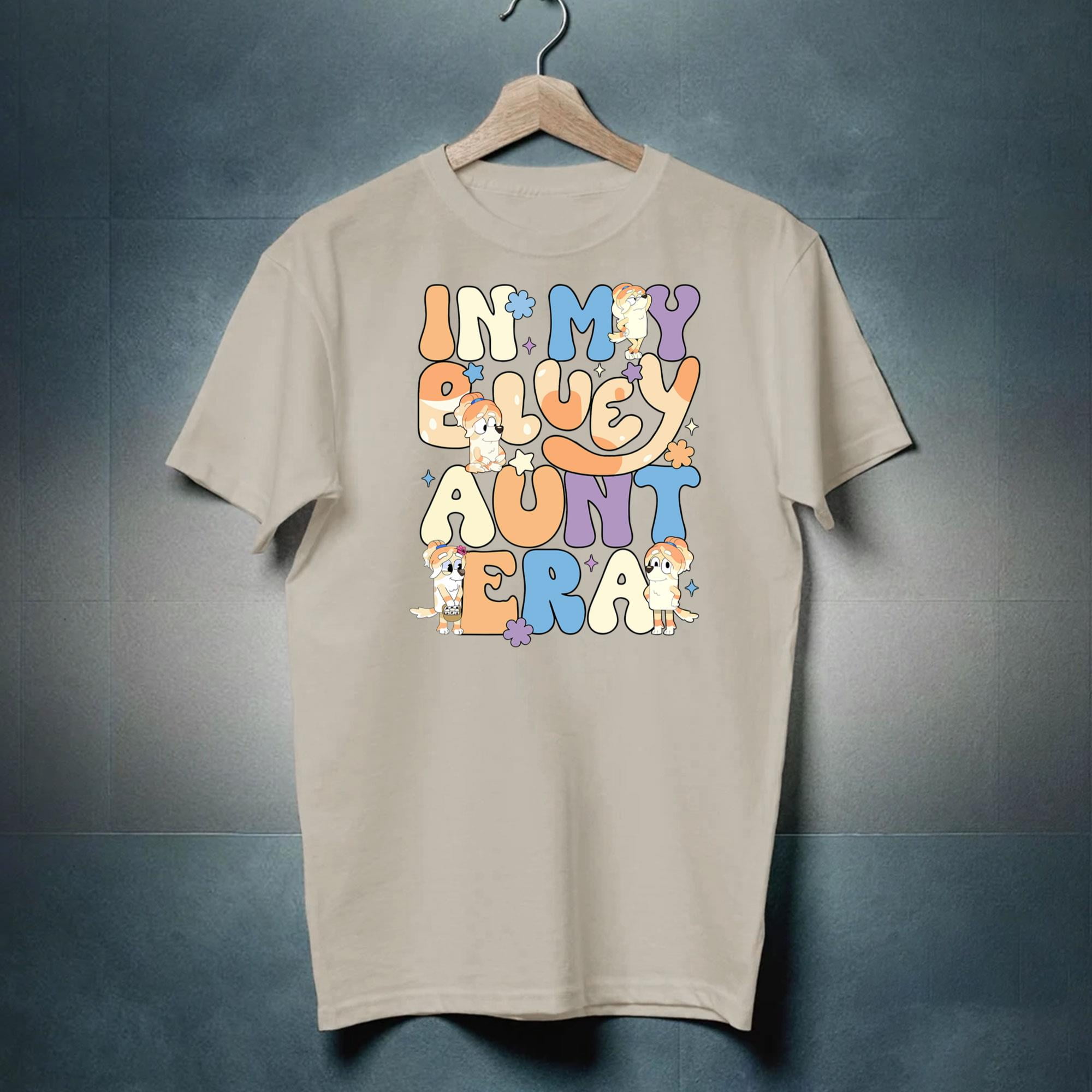 Cool Aunt Club Shirt – Cartoon Family Vibes Graphic Tee New Instock ...