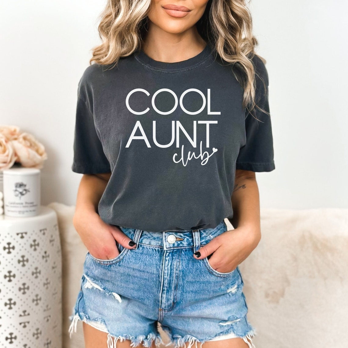 Cool Aunt Club Tshirt, Cool Auntie Club Shirt, Cute Aunt Club Shirt For Aunt, Cool Aunts Club ...