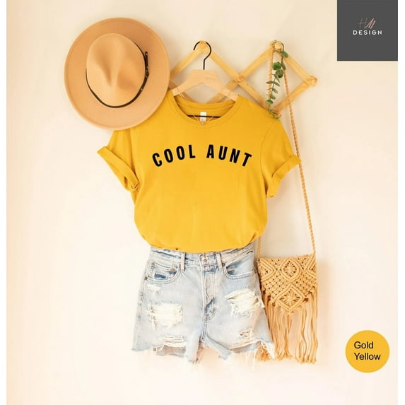 Cool Aunt, Cool Aunt T-shirt, Aunt Shirt, Auntie, Aunt Squad Shirt ...