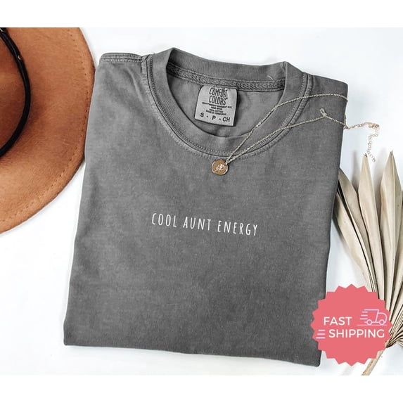 Cool Aunt Energy Fun Cute Casual Top For Aunts T-Shirt - Walmart.com