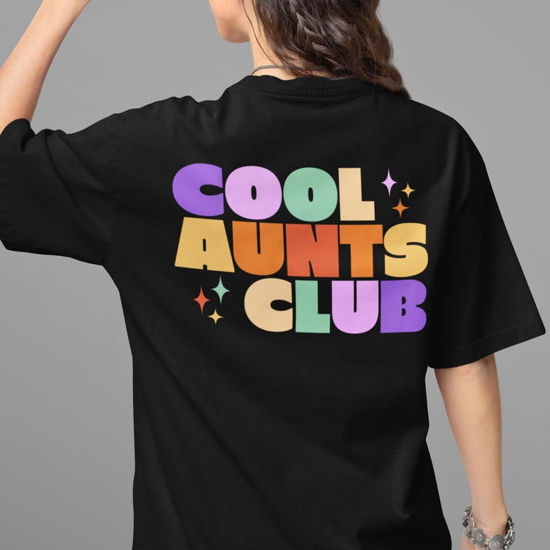 Cool Aunts Club T-Shirt, Cool Aunts Shirt, Favorite Aunt Shirt, Best ...
