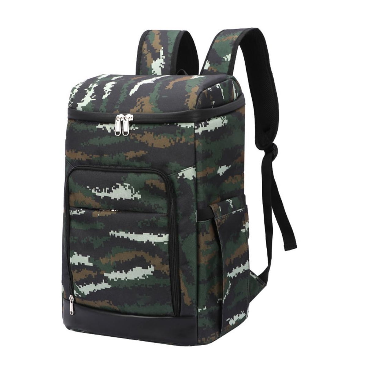 Cool Backpack PEVA Waterproof Insulated Cooler Backpack 28L Cooler Bag ...