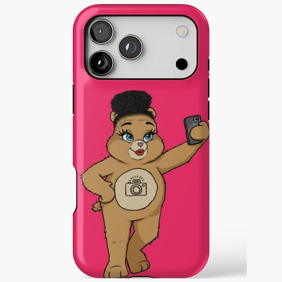 Cool Baddie Bear Street Style Artwork Phone Case Protective and ...