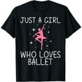 Cool Ballet For Girls Kids Ballerina Dance Ballet Dancer T-ShirtBrand ...