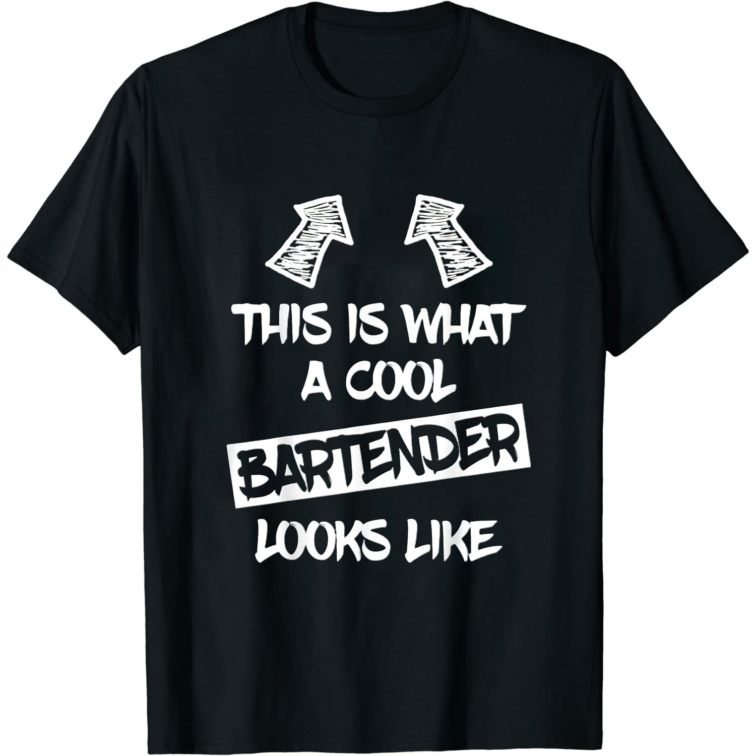 Cool Bartender Funny Saying Bartenders Bartending Womens T-Shirt ...