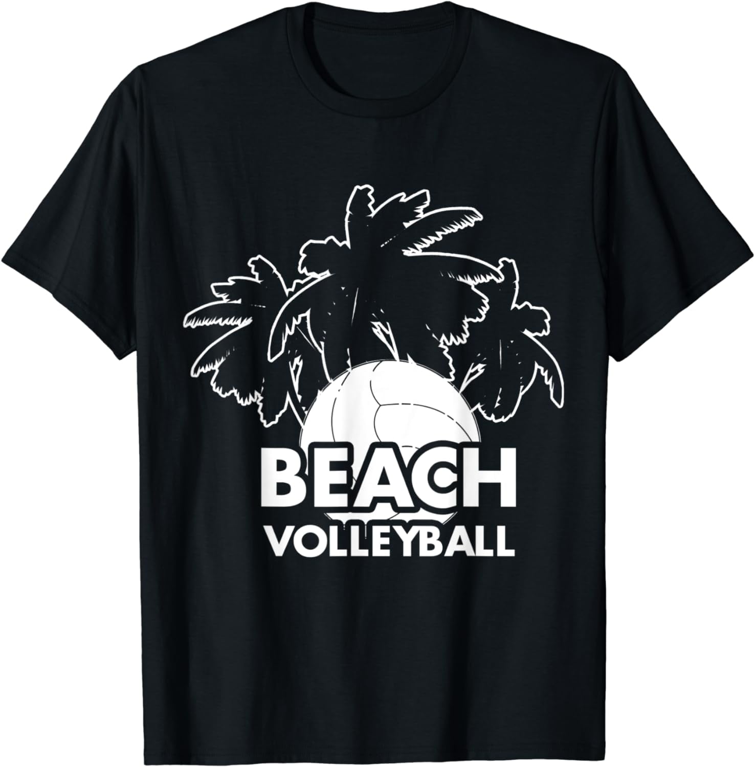 Cool Beach Volleyball Tee Shirt Gift For Players - Walmart.com