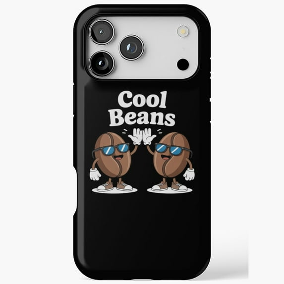 Cool Beans Funny Food Cartoon Art Phone Case Compatible iPhone 17 ...