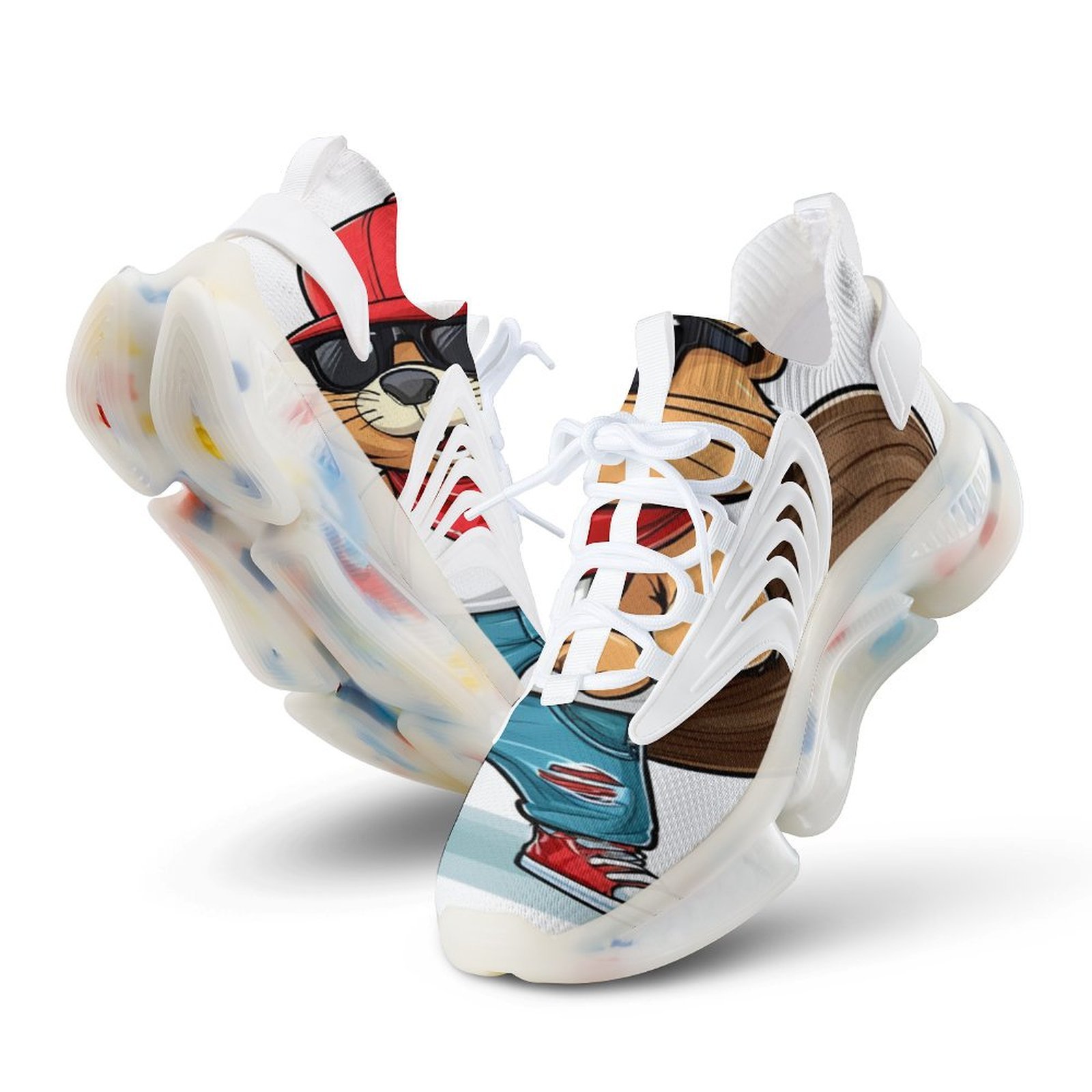 Cool Beaver Streetwear Walking Shoes for Men Woman Lightweight Tennis ...