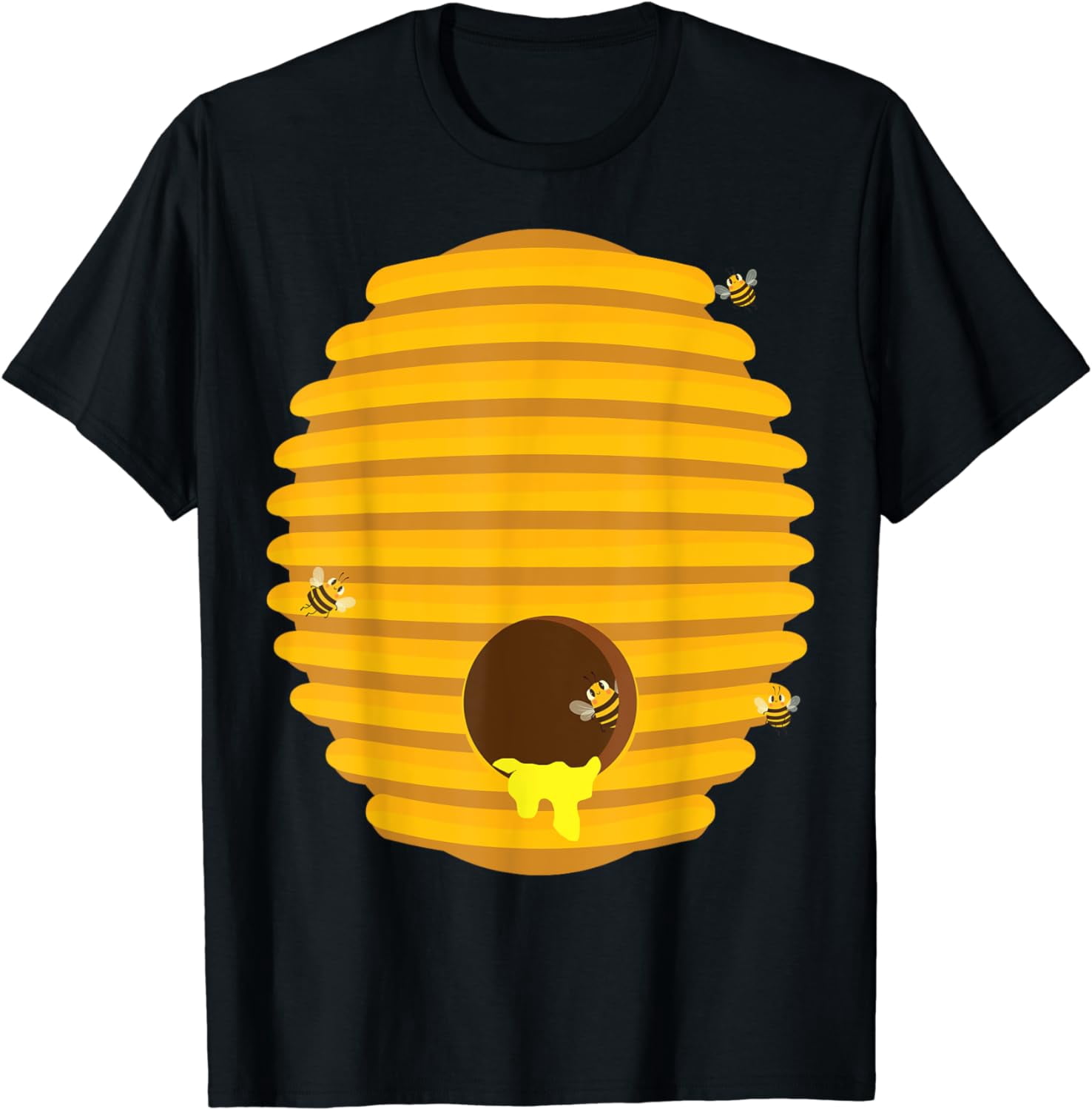 Cool Beehive Nest | Funny Easy DIY Halloween Costume Gift T-Shirt ...