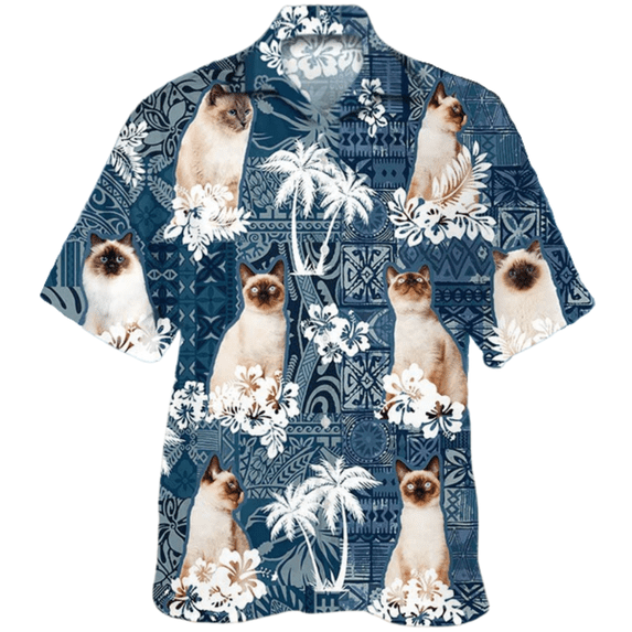 Cool Birman Hawaiian Shirt For Men And Woman, Aloha Birman Beach Shirts ...
