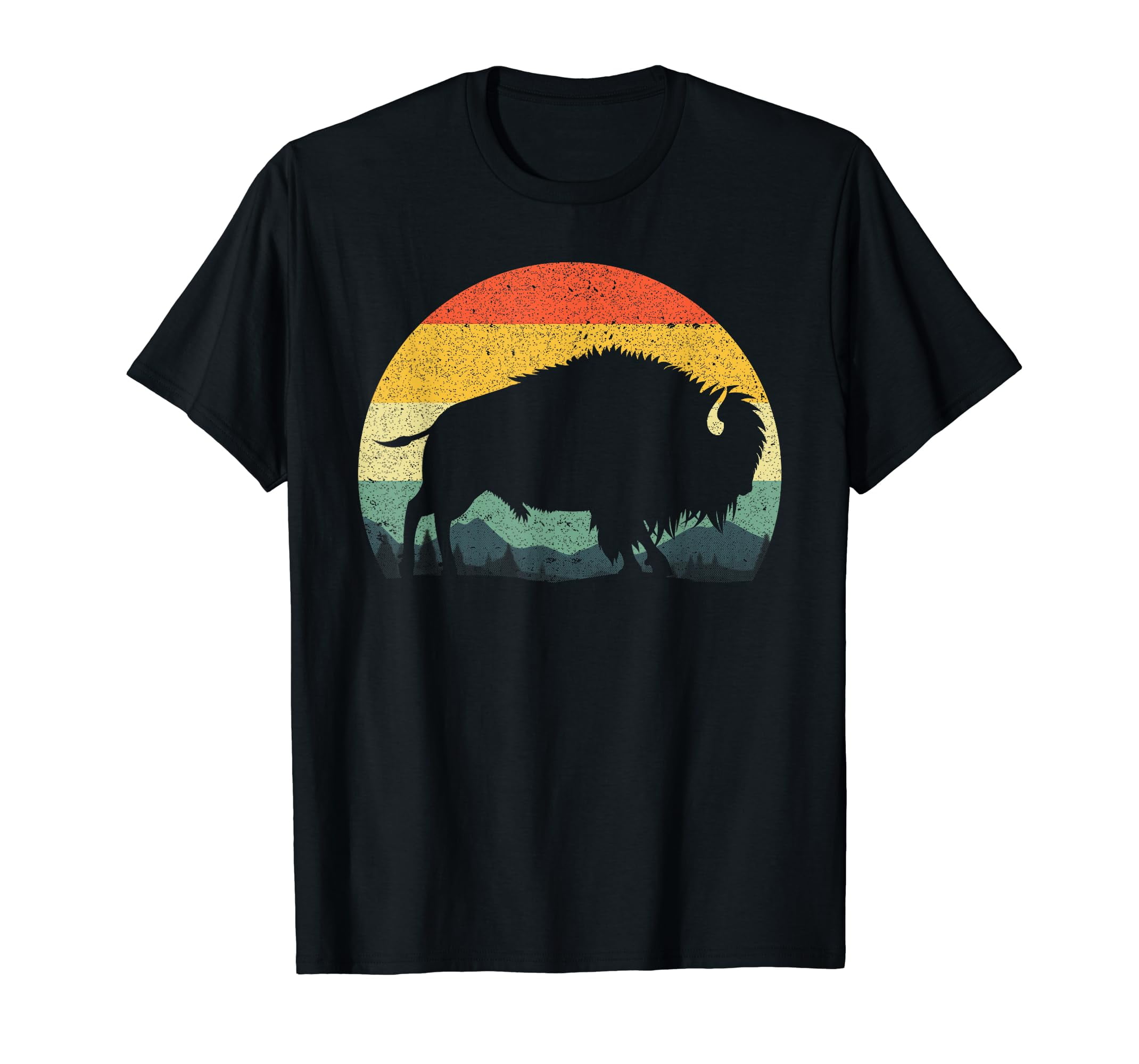 Cool Bison Design For Men Women Kids Buffalo Bison Lovers T-Shirt ...