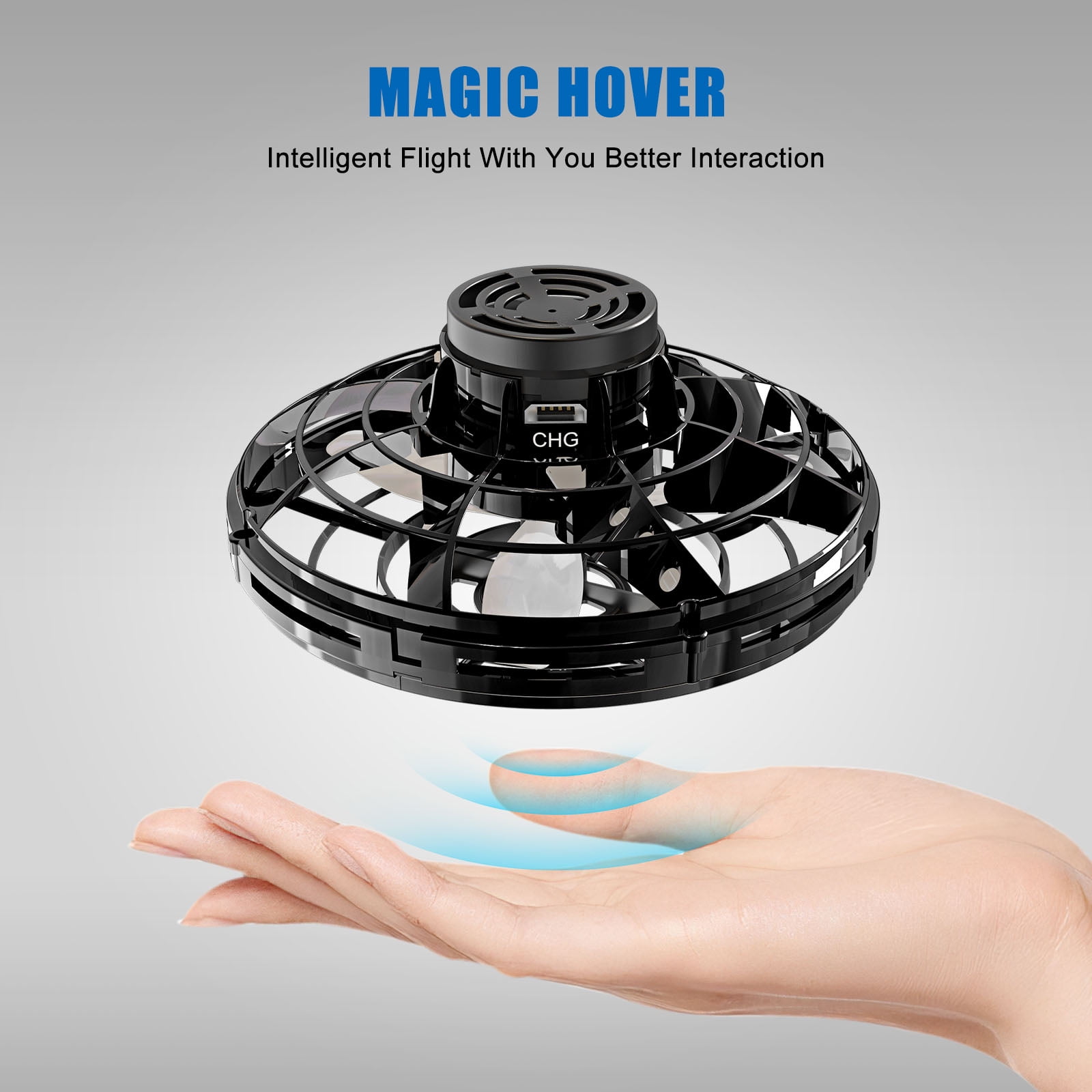 Cool Black Fidget Spinner Toy, Cool Hand Operated Boomerang Spinner ...