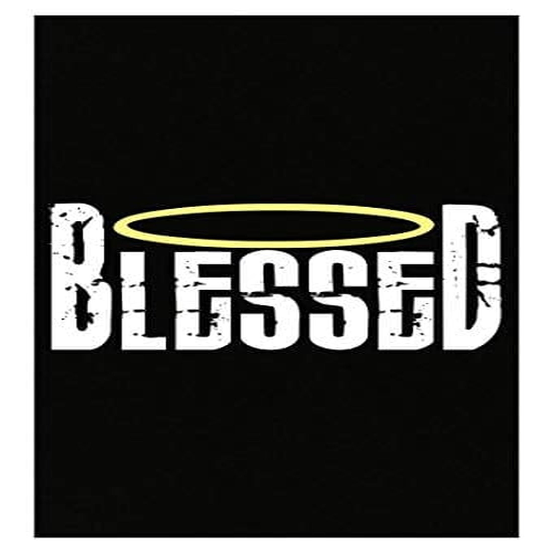 Blessed Religious Halo Poster - Wall Decor for Family Gift - Walmart.com