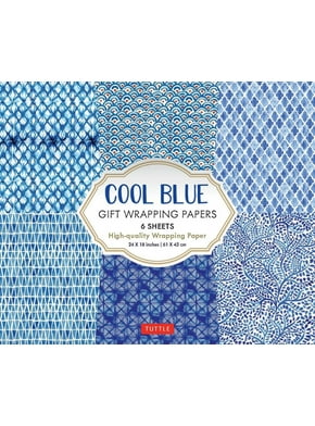 Blue Gift Wrap Supplies in Blue Party Supplies - Walmart.com