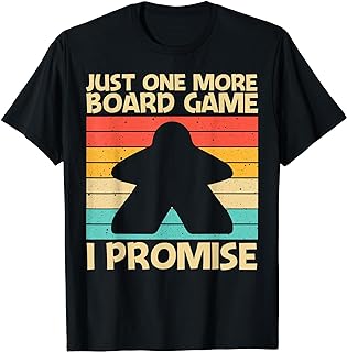 Cool Board Game Art For Men Women Board Gamer Meeple Lovers T-Shirt ...