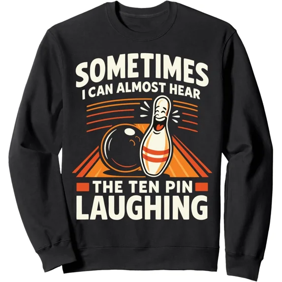 Cool Bowling Dad Graphic With Fun Retro Style For Bowlers And Families ...