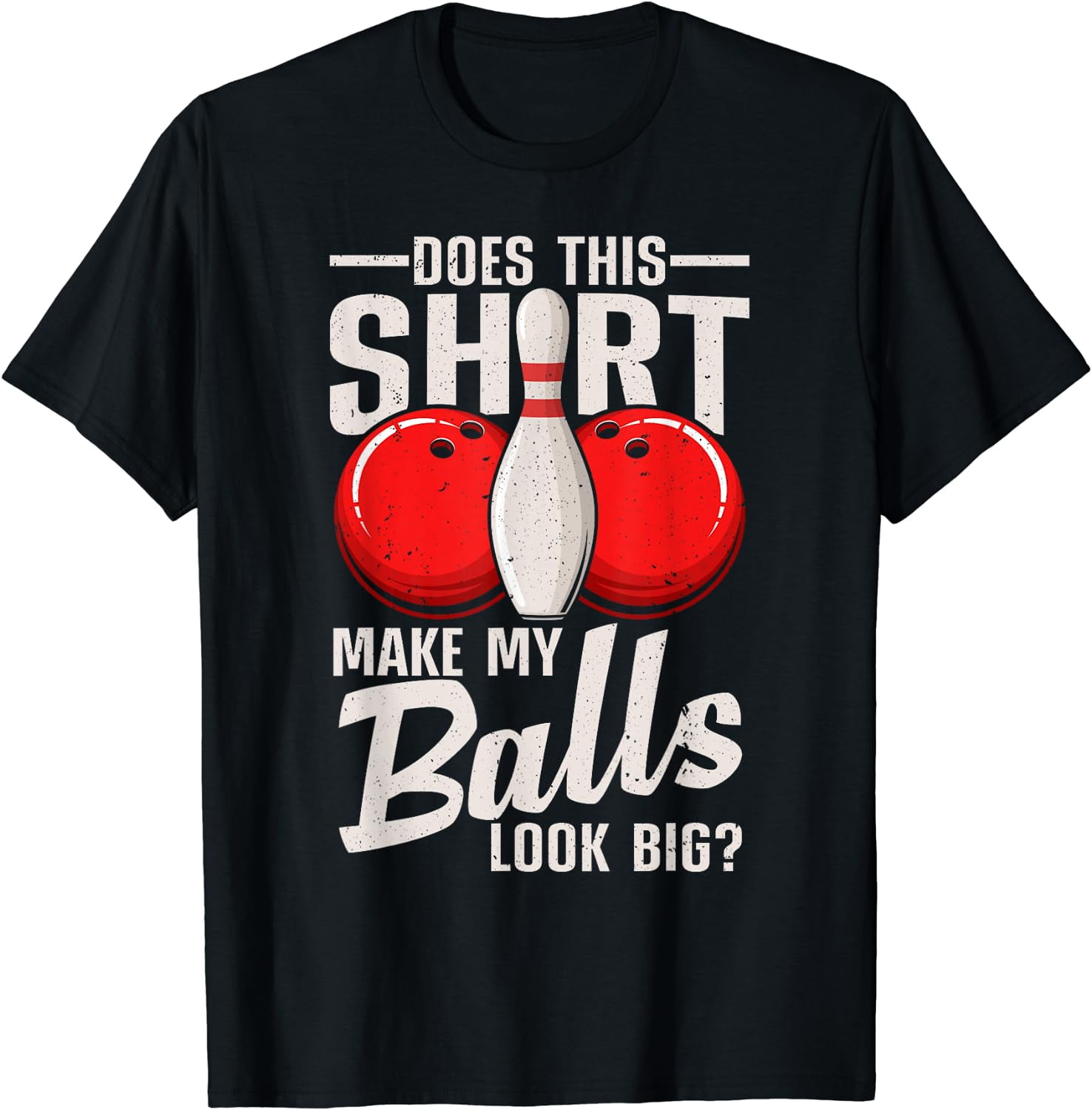 Cool Bowling Design For Men Women Bowling Ball Sport Bowler T-Shirt ...