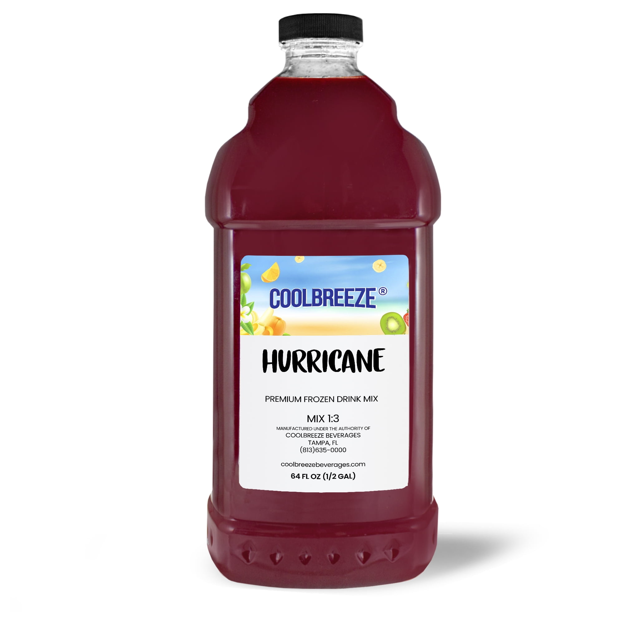 Cool Breeze Beverages Shelf Stable Fruit/Drink Mix - 1/2 Gal (64fl oz ...