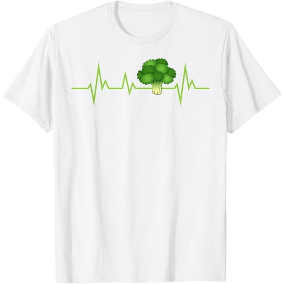 Cool Broccoli For Men Women Vegetarian Vegan Vegetable Food T-ShirtMen ...