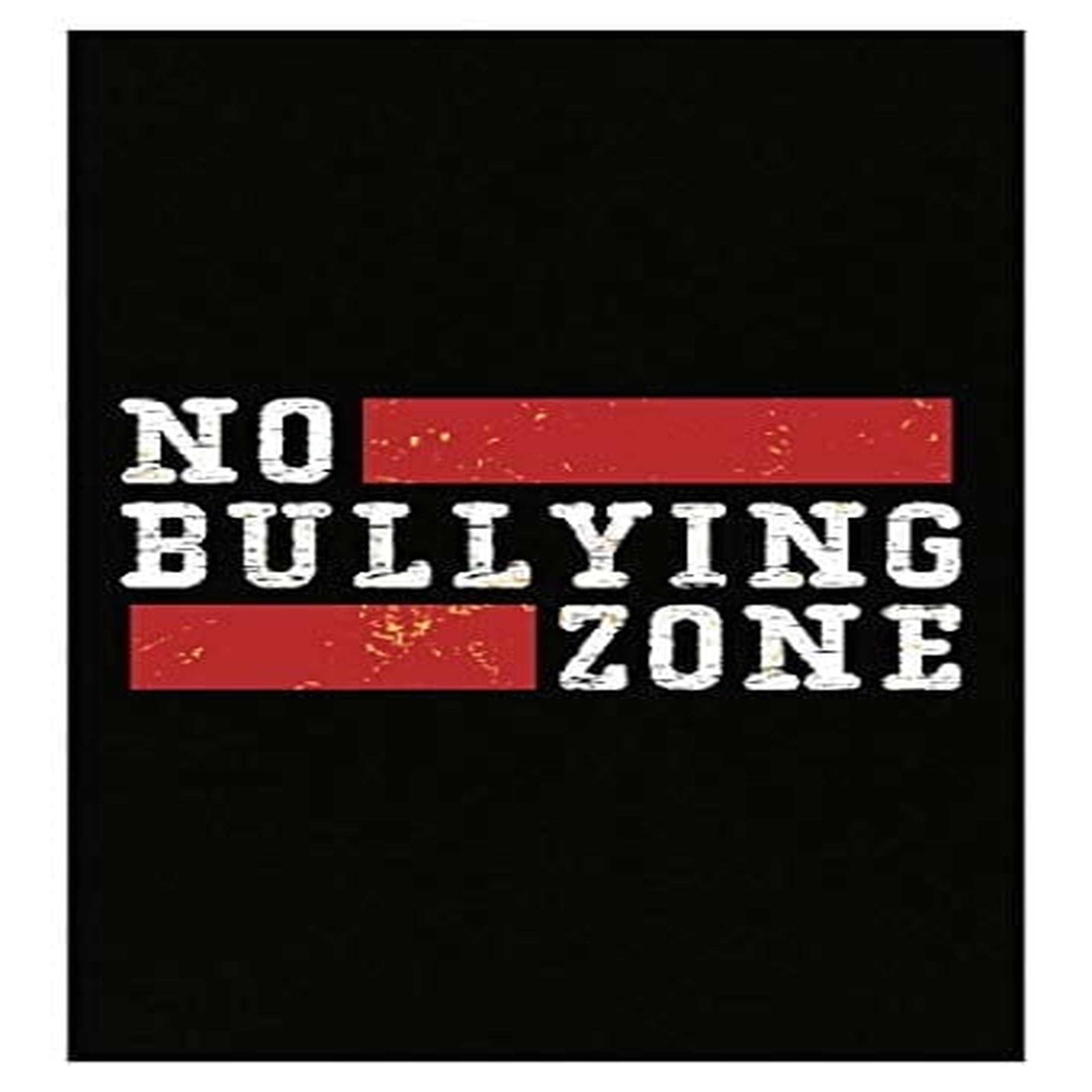 Bully Poster - No Bullying Zone Message - Wall Decor for Kindness Gift ...