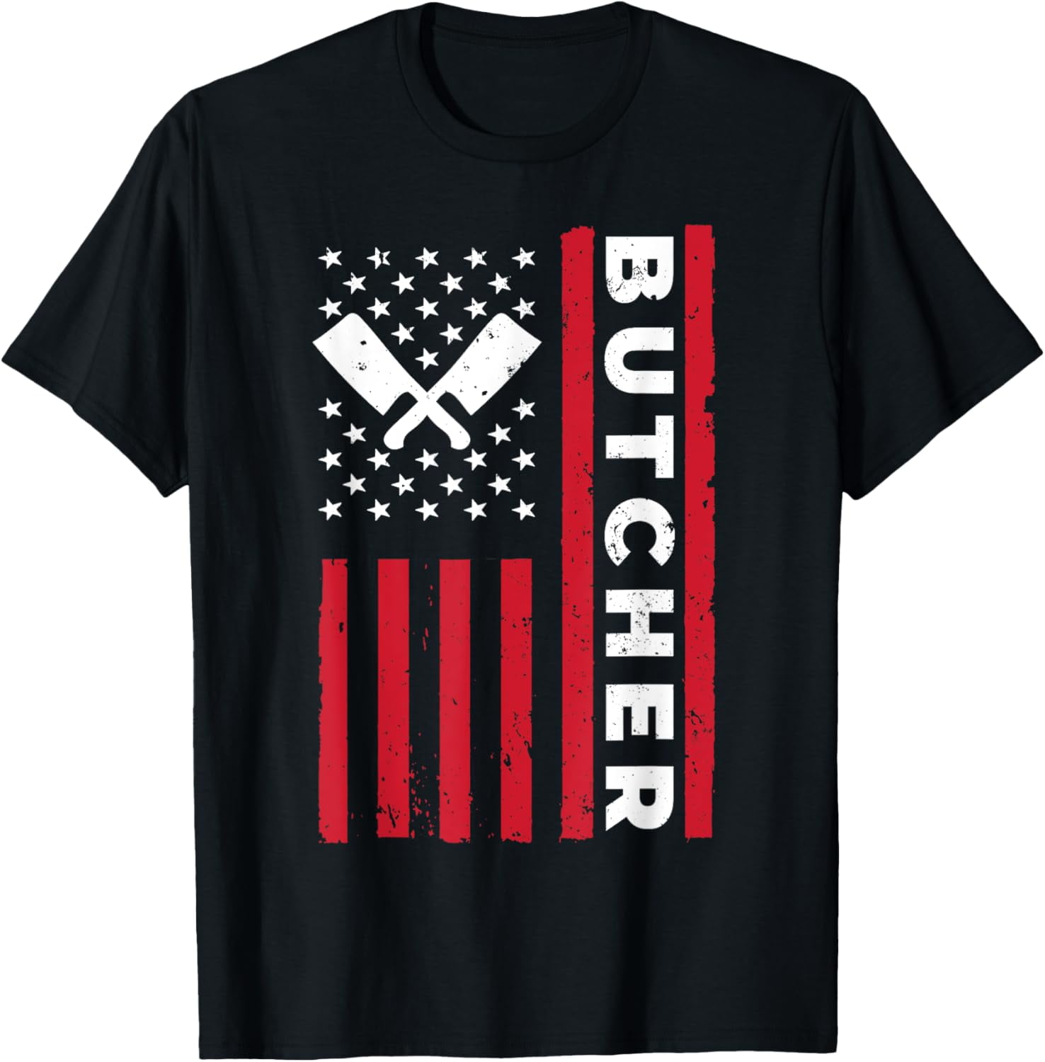 Cool Butcher Art For Men Dad Meat Cutting Butchery Butcher T-Shirt ...