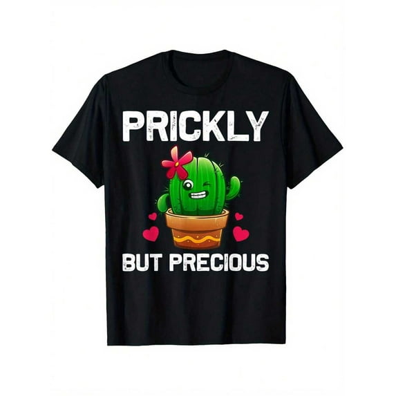 Cool Cactus Art For Men Women Succulent Gardener Plant Lover T-Shirt ...