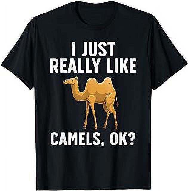 Cool Camel Design For Men Women Livestock Animal Camel Lover T-Shirt ...