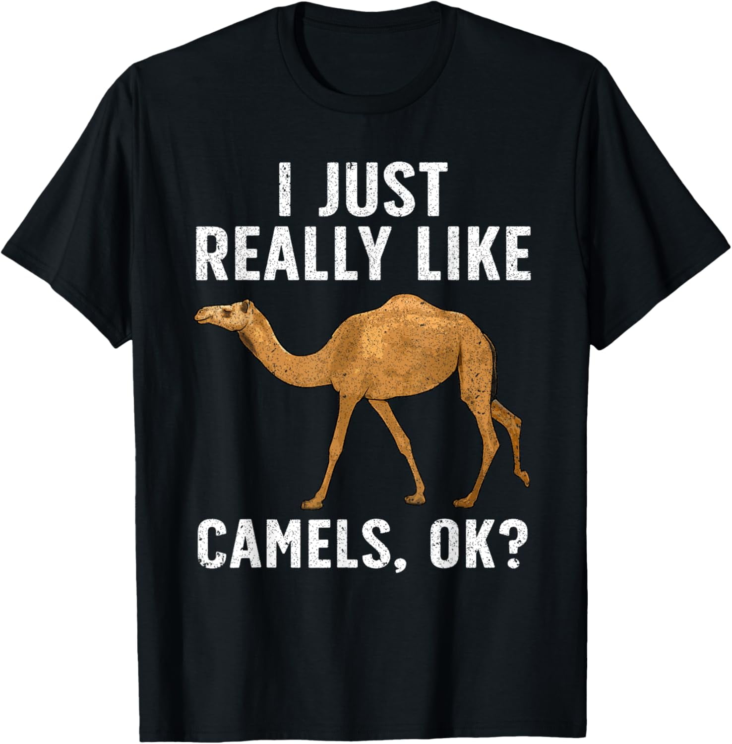 Cool Camel For Men Women Dromedary Camels Animal Lovers T-ShirtMen's ...