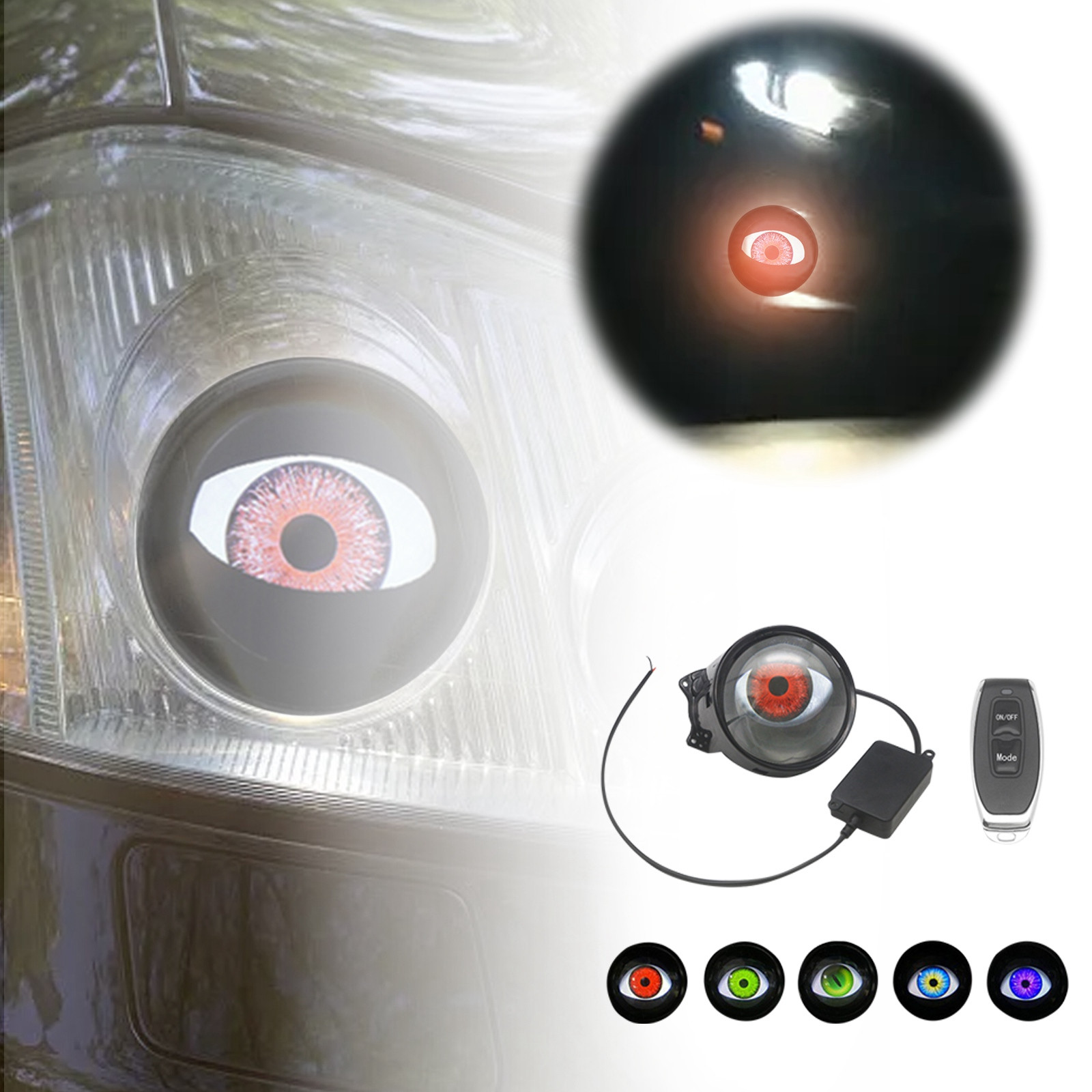 Cool Car Eye Light LED Suitable For Dynamic Large Eye Lights On Car ...