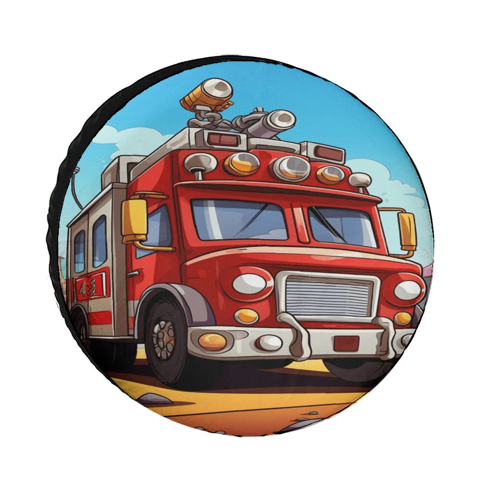 Cool Car Spare Tire Cover Universal Wheel Tire Protectors for SUV Truck ...