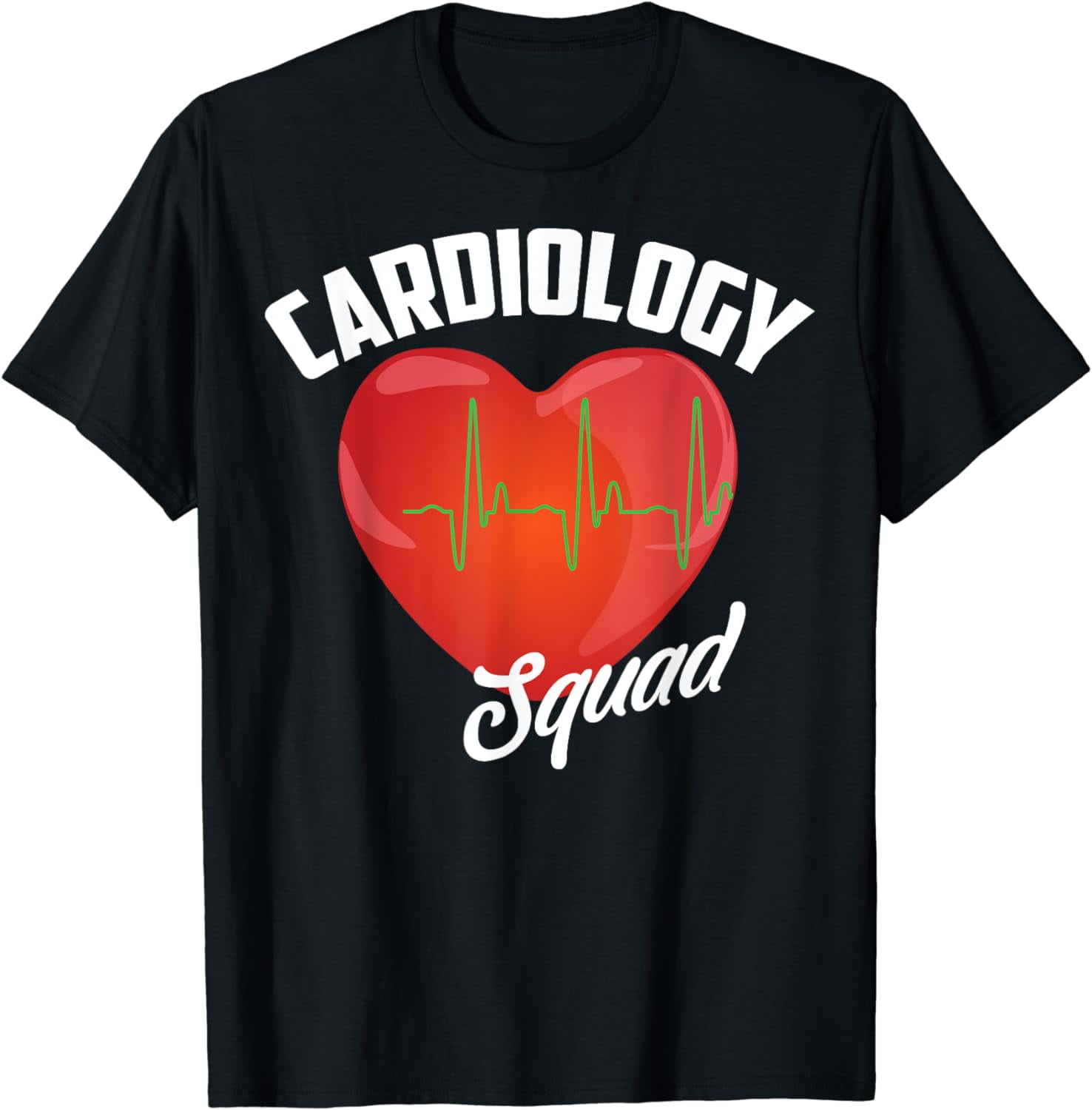 Cool Cardiology Squad Funny Medical Heart Doctor Team Gift T-Shirt ...