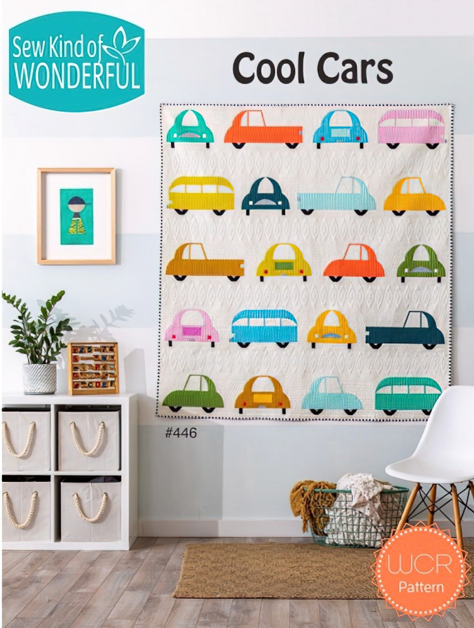 Cool Cars Quilt Pattern by Sew Kind of Wonderful - Walmart.com