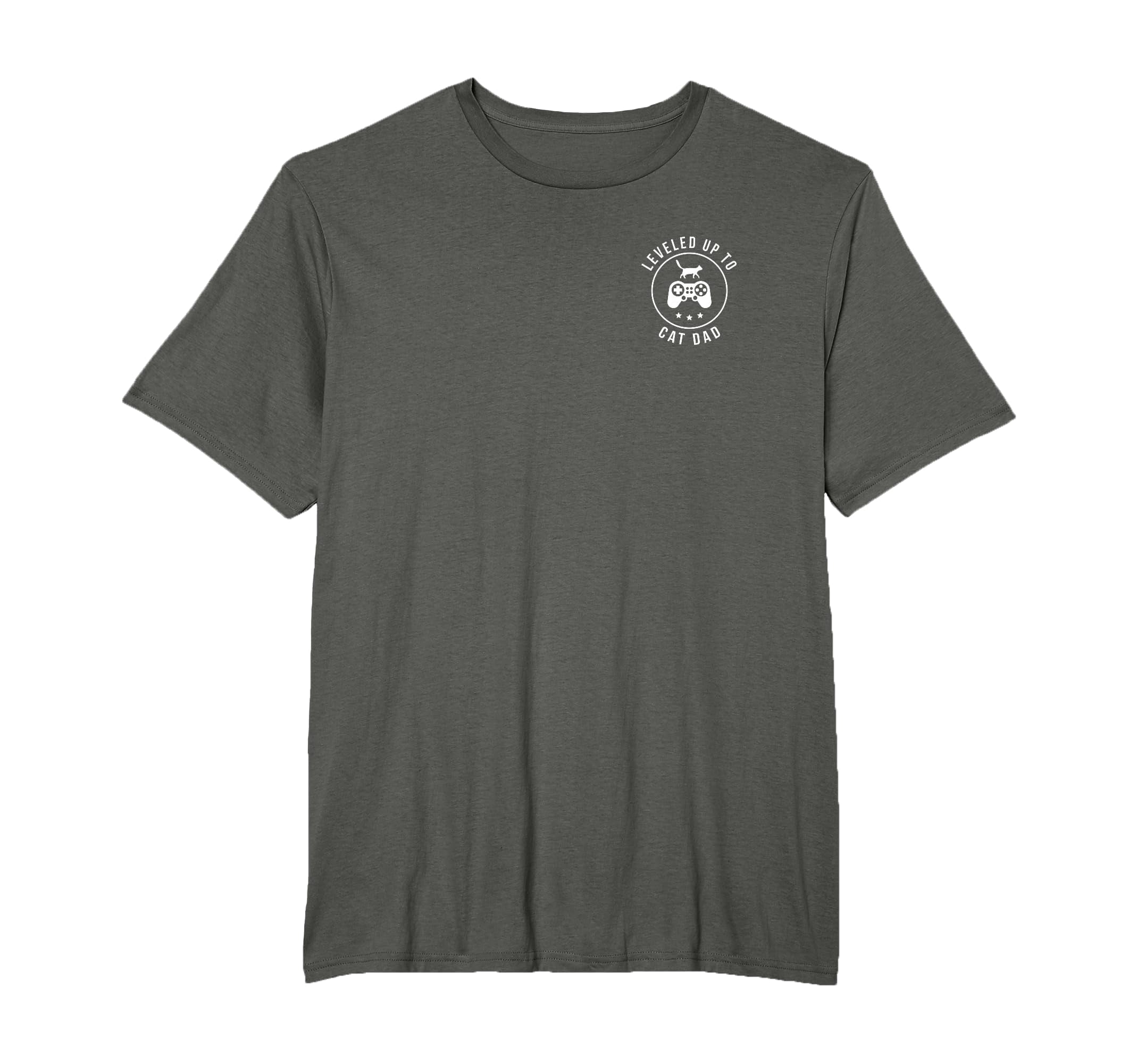 Cool Cat Dad Gamer T-Shirt - Perfect Gift for New Cat Dads Who Love ...