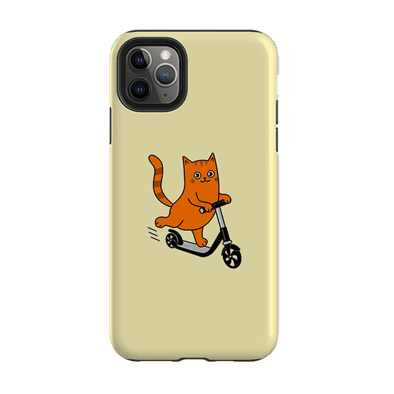 Cool Cat Funny Hipster Animal Phone Case for iPhone 16 15 14 13 12 11 ...