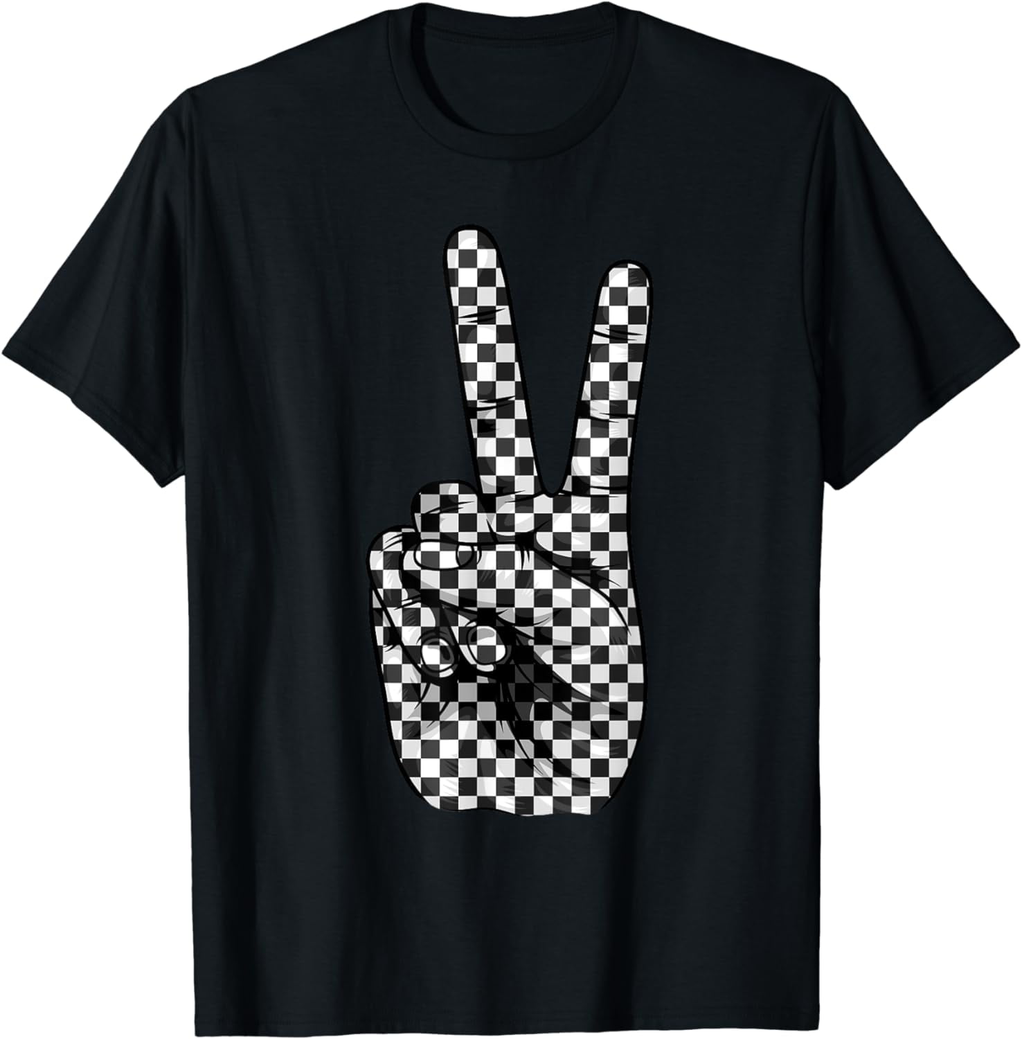 Cool Checkered For Men Women Checker Pattern Checkerboard T-Shirt ...