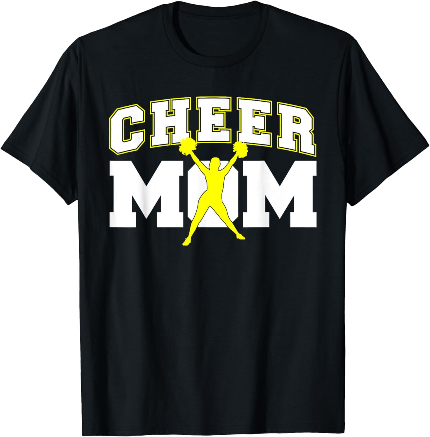 Cool Cheer Mom Art For Women Cheerleader Cheerleading Mother T-Shirt ...