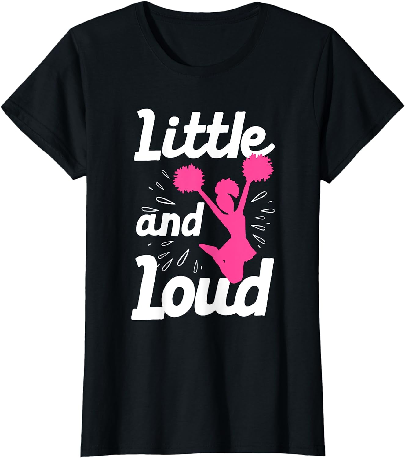 Cool Cheerleader Art Teens Girls Cheerleading Cheer Gymnast T-Shirt ...