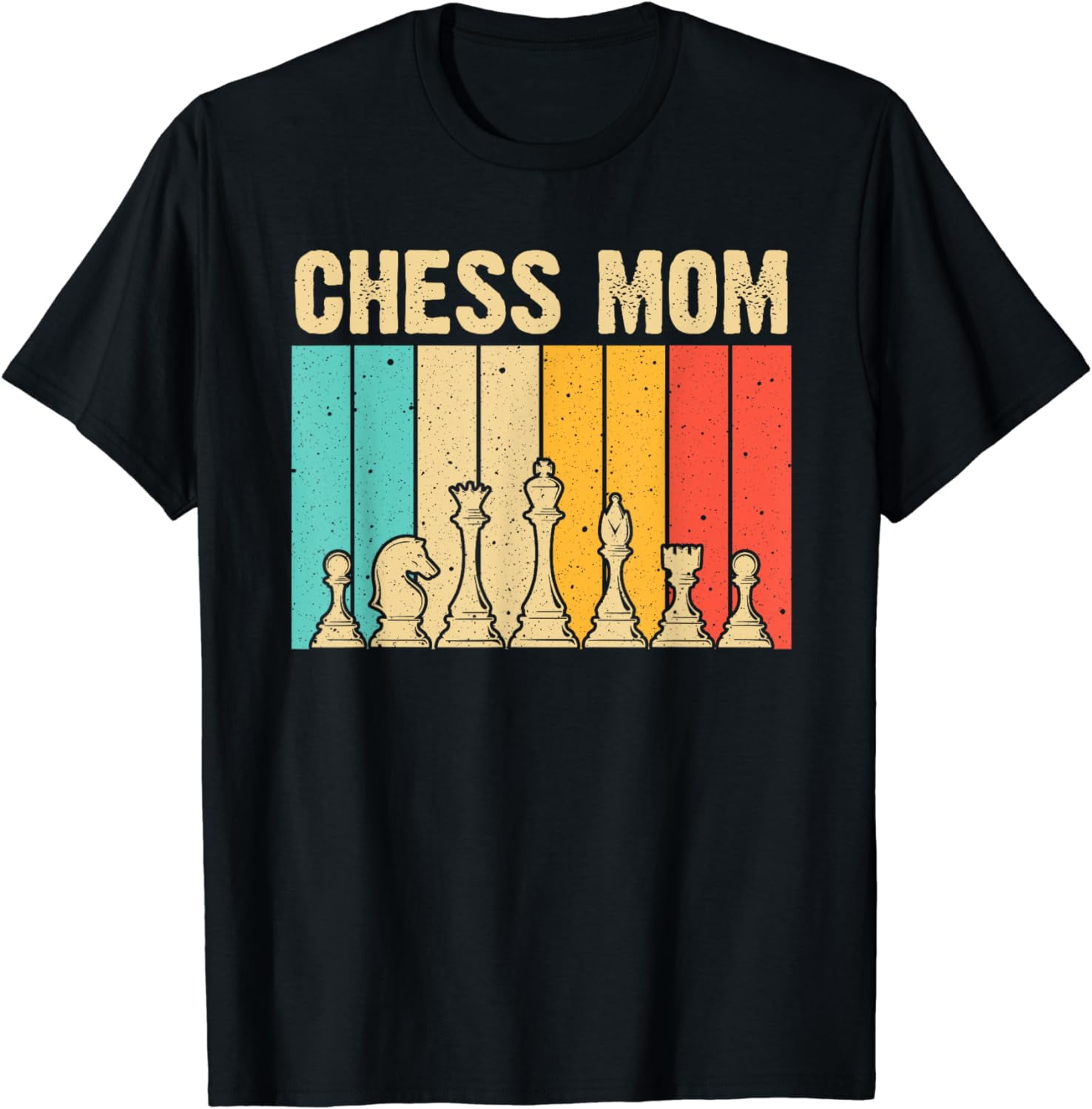 Cool Chess Lover Art For Mom Mother Novelty Chess Player T-Shirt ...