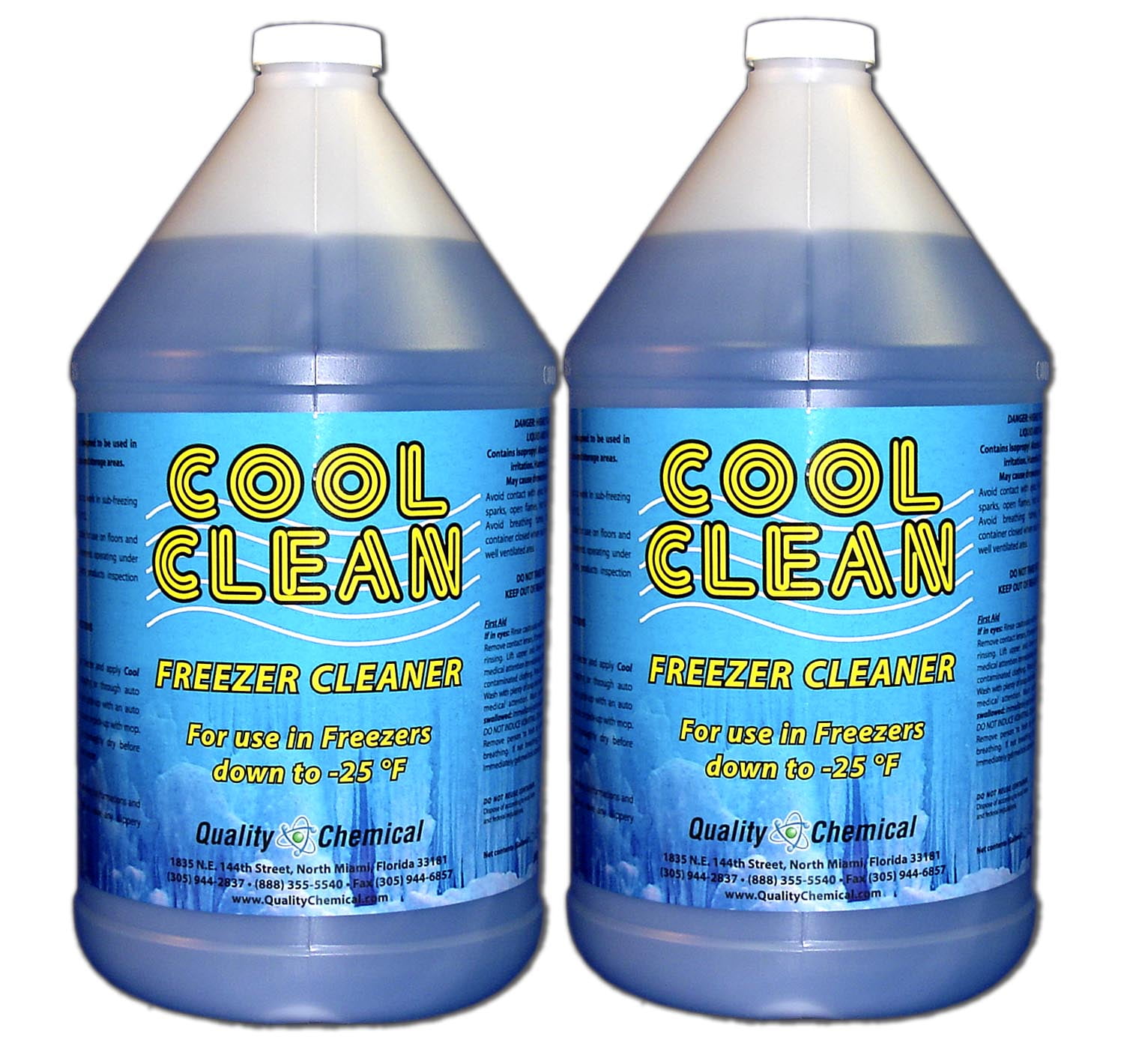 Cool Clean Heavy-Duty Freezer and Refrigerator Cleaner - 2 gallon case ...