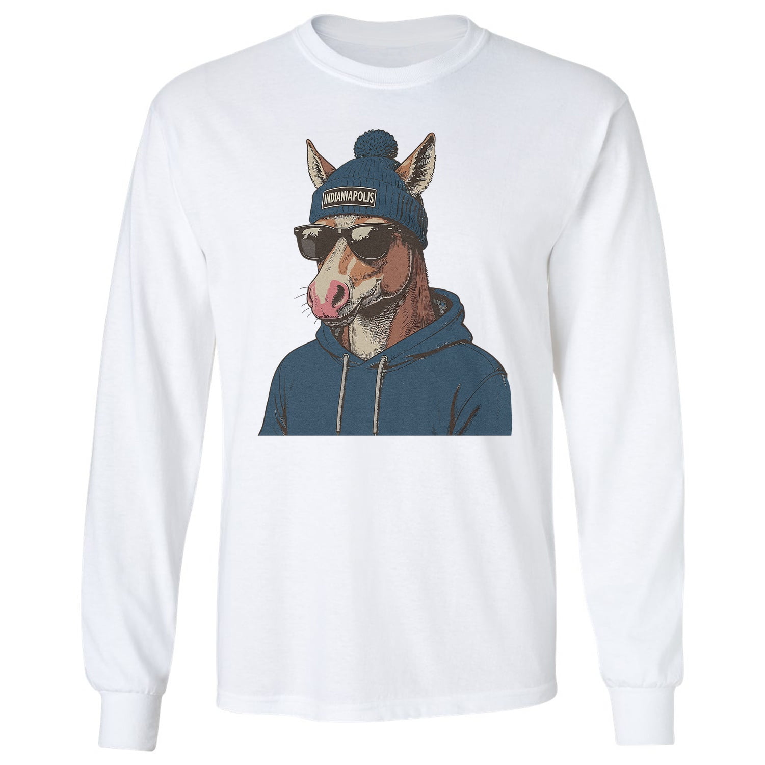 Cool Colt Support Indianapolis Design - Sports Fans Long Sleeve T-Shirt ...