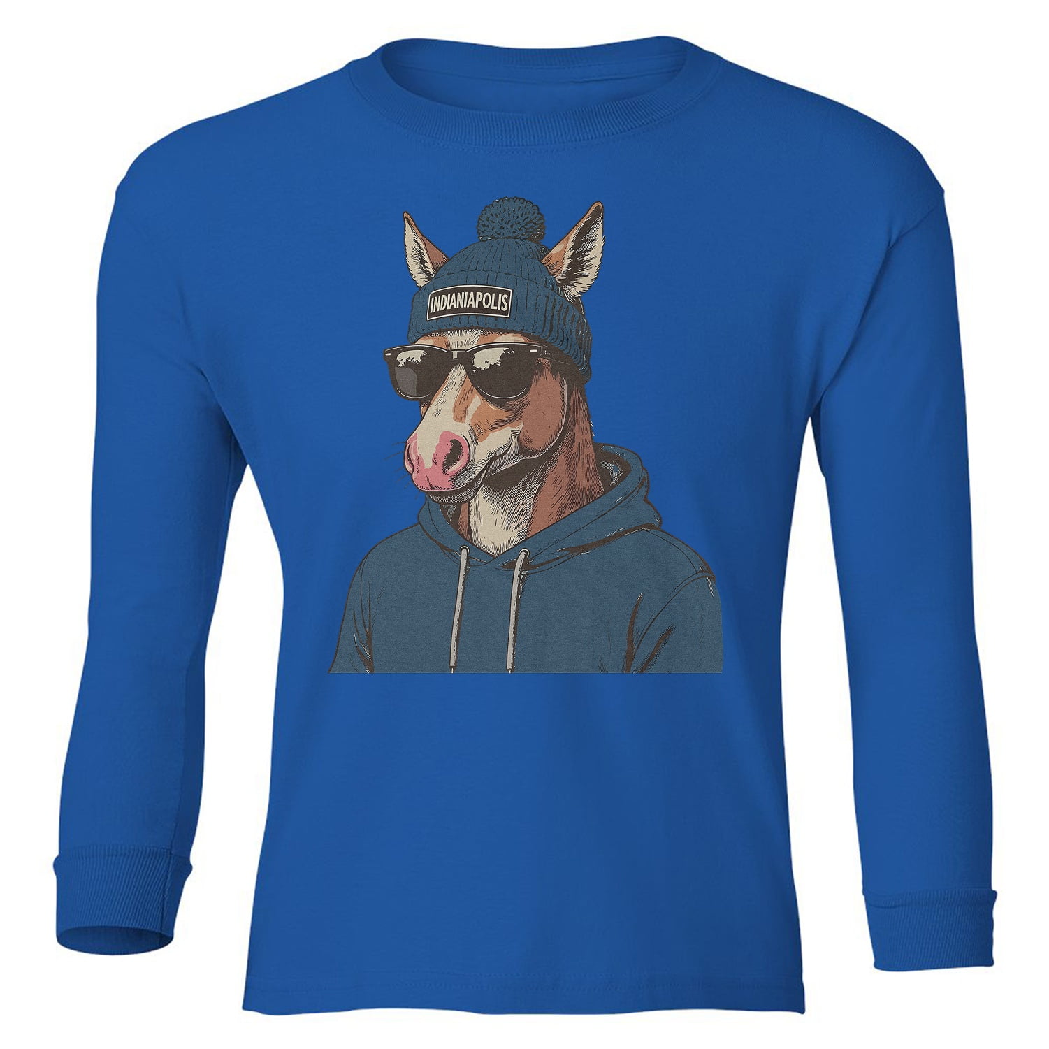 Cool Colt Support Indianapolis Design - Sports Fans Youth Long Sleeve T ...